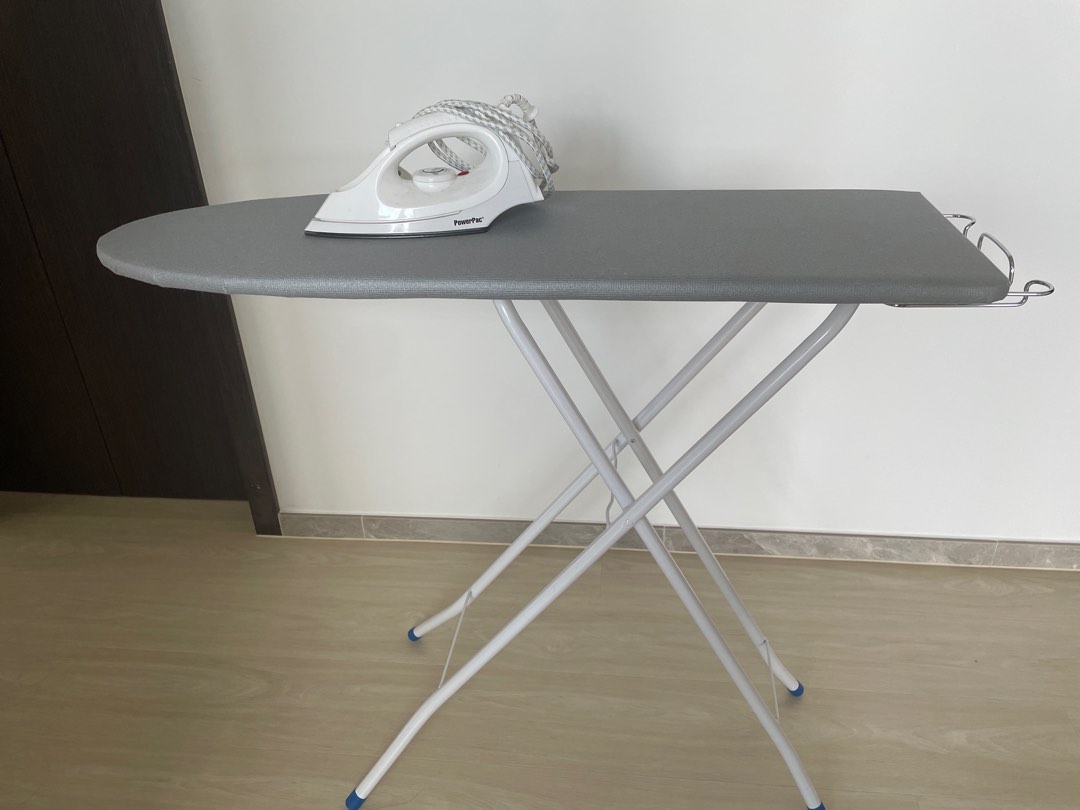 Iron and iron board (for free), Furniture & Home Living, Cleaning ...