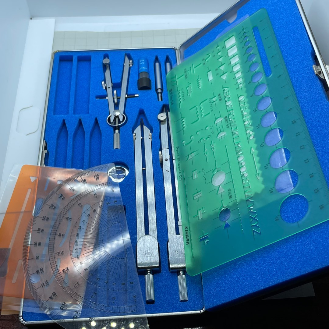 Made in Japan ITO compasses set , Hobbies & Toys, Stationery & Craft ...