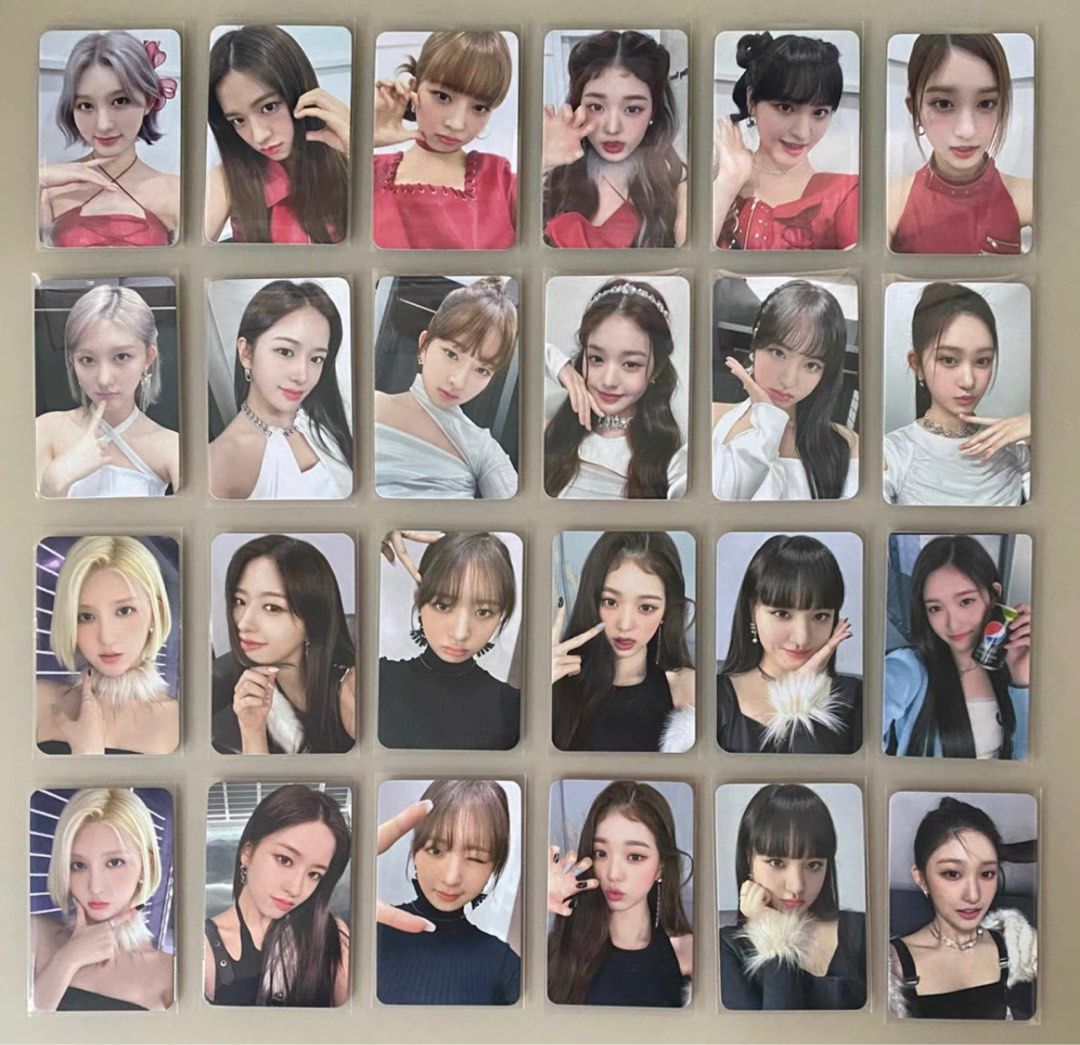 IVE WONYOUNG REI YUJIN LEESEO GAEUL LIZ PHOTOCARD PC, Hobbies & Toys, Collectibles & Memorabilia ...