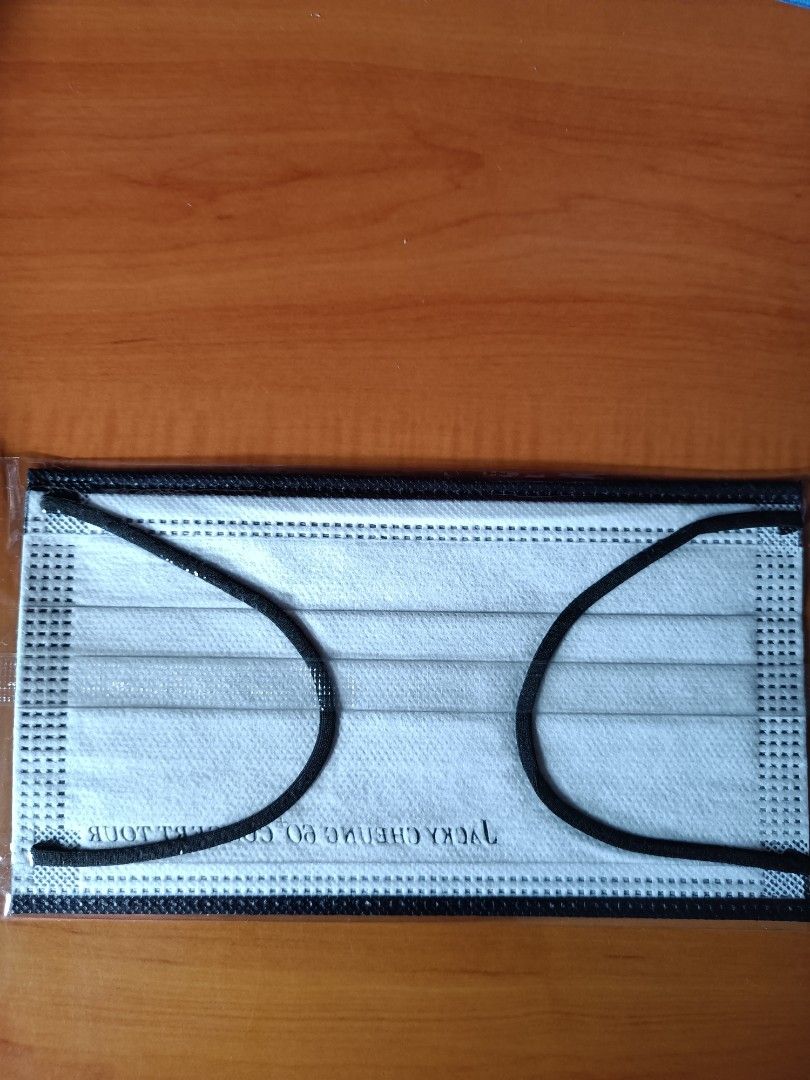 Jacky Cheung 60+ Singapore Concert mask, Health & Nutrition, Face Masks ...