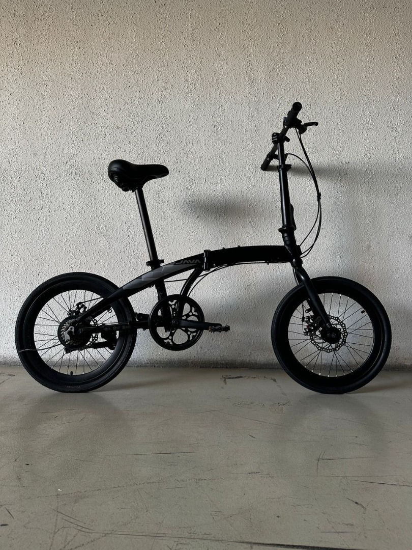 Java Zelo V2 20inch Foldable Bicycle BLACK colour, Sports Equipment ...