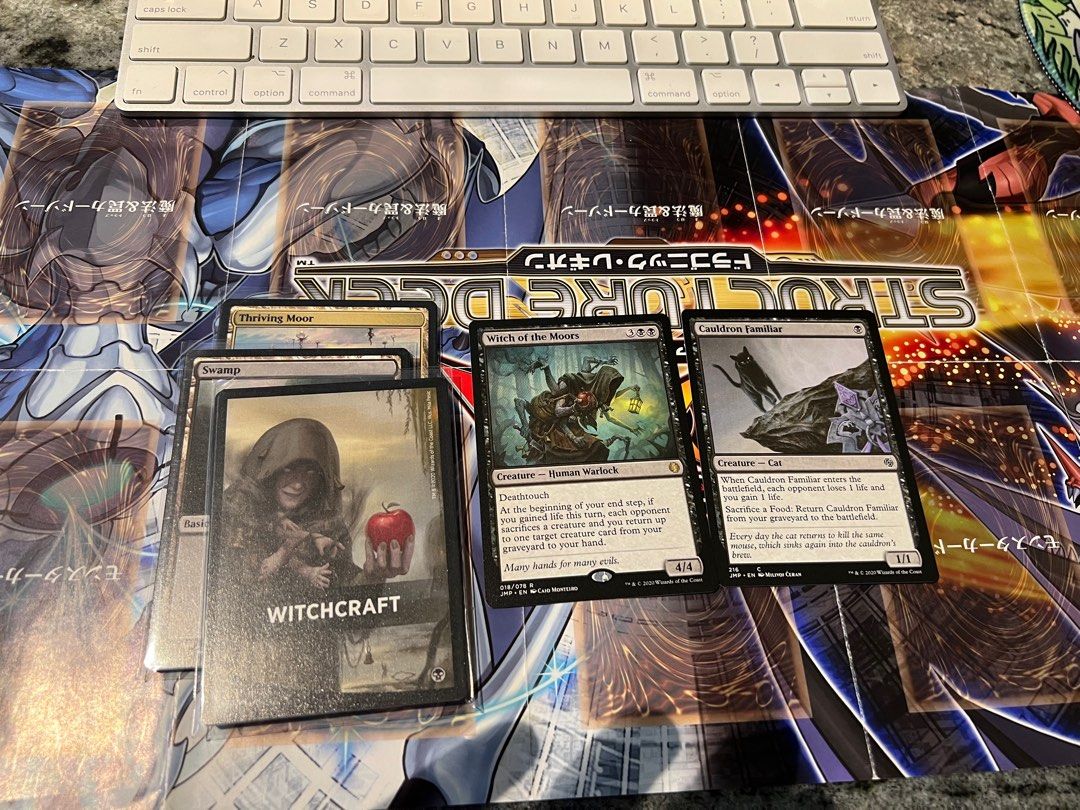 JUMPSTART WITCHCRAFT witch of the moors cauldron familiar mtg magic the ...