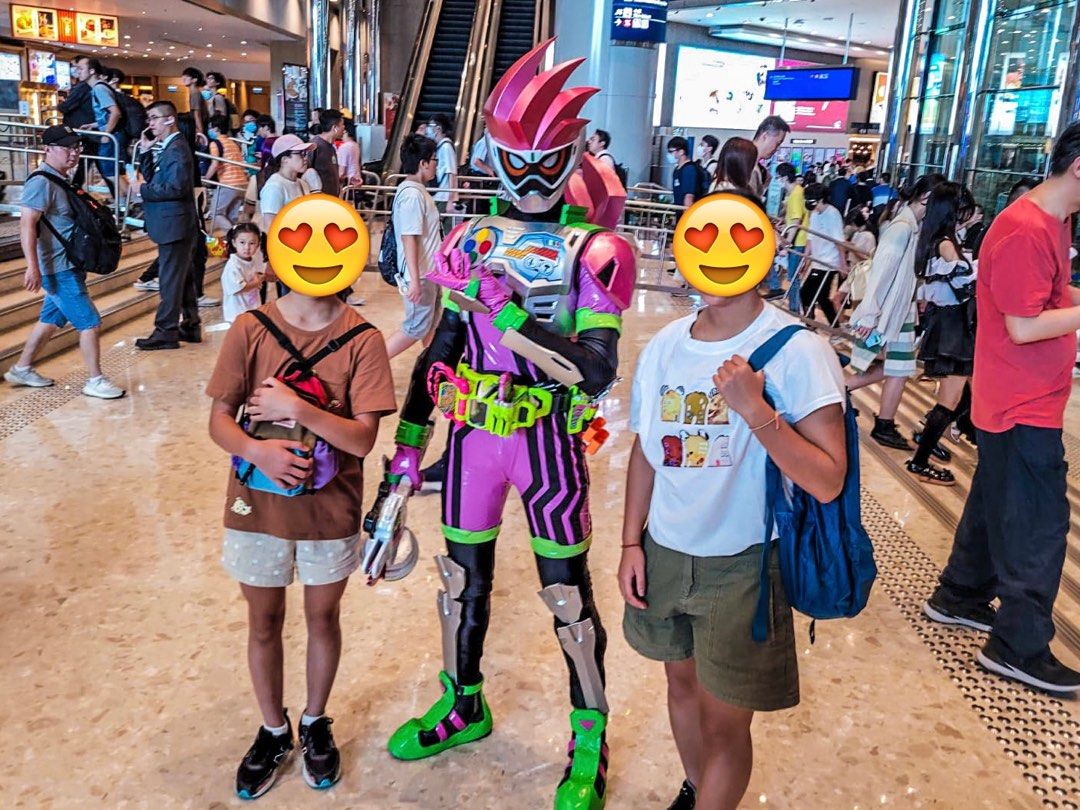 Kamen rider Exaid cosplay 皮套 (幪面超人）, 興趣及遊戲, 玩具 & 遊戲類 - Carousell