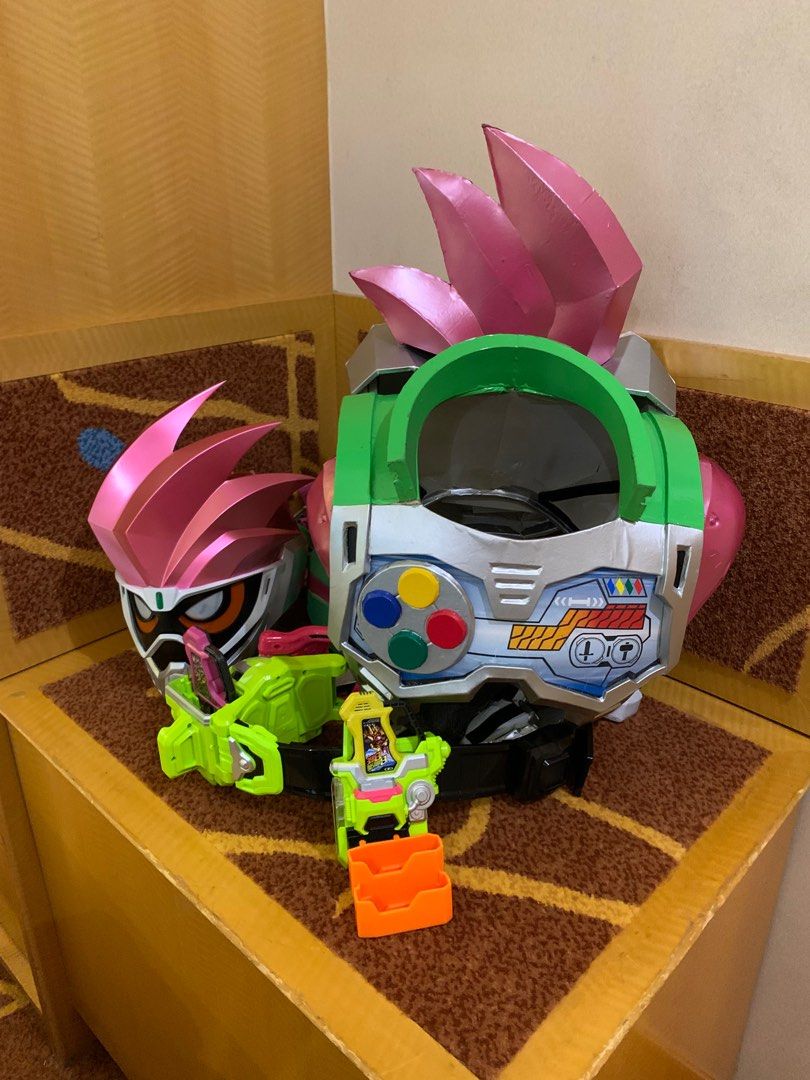 Kamen rider Exaid cosplay 皮套 (幪面超人）, 興趣及遊戲, 玩具 & 遊戲類 - Carousell
