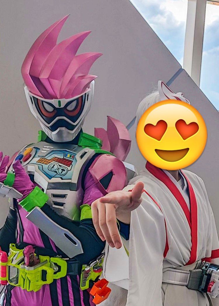 Kamen rider Exaid cosplay 皮套 (幪面超人）, 興趣及遊戲, 玩具 & 遊戲類 - Carousell