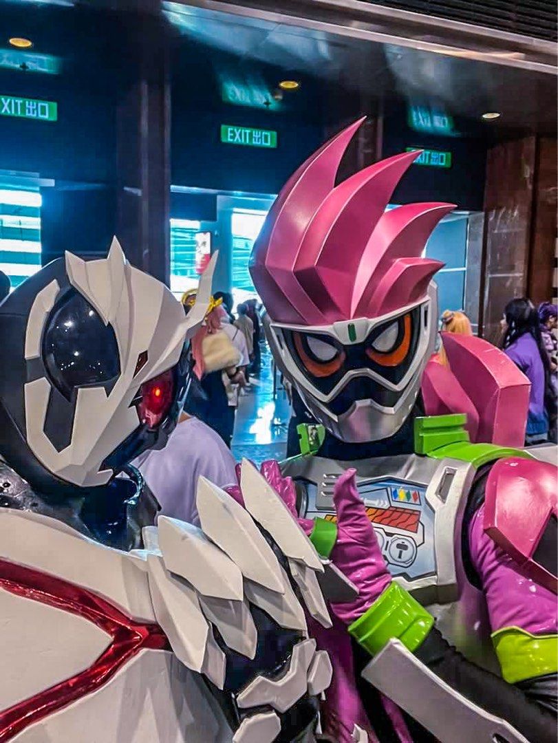 Kamen rider Exaid cosplay 皮套 (幪面超人）, 興趣及遊戲, 玩具 & 遊戲類 - Carousell