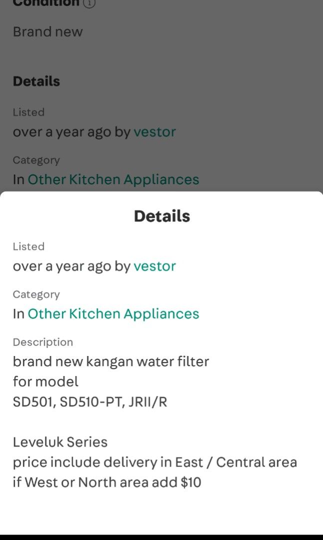 Kangen HG-N type water filter, TV & Home Appliances, Kitchen Appliances ...