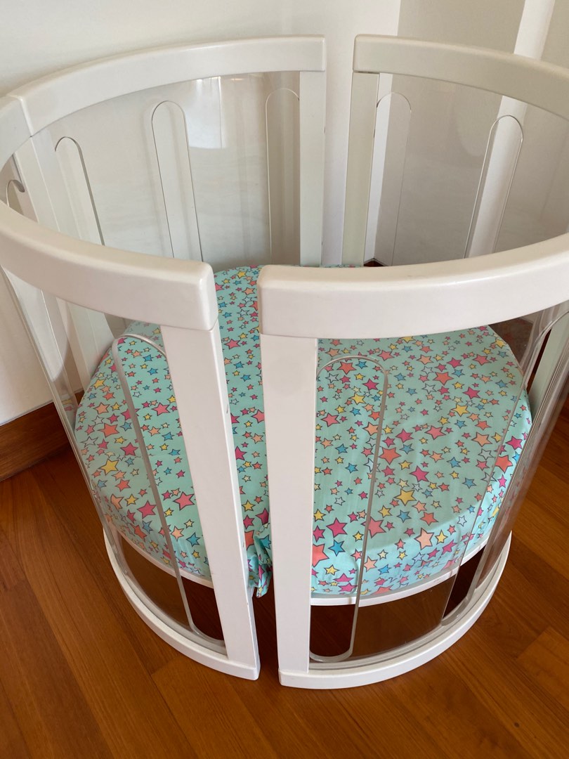 Kaylula sova clear cot white, Babies & Kids, Baby Nursery & Kids ...
