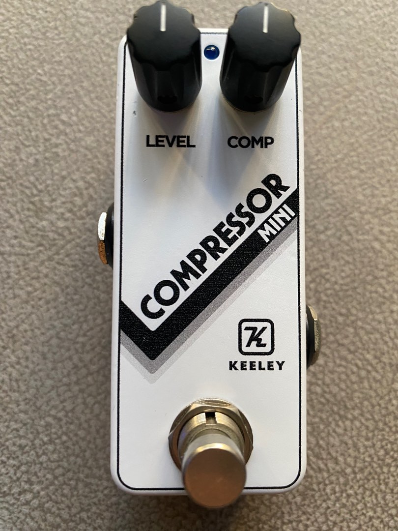 Keeley Compressor Mini Ltd Arctic White, Hobbies & Toys, Music & Media, Musical Instruments on ...