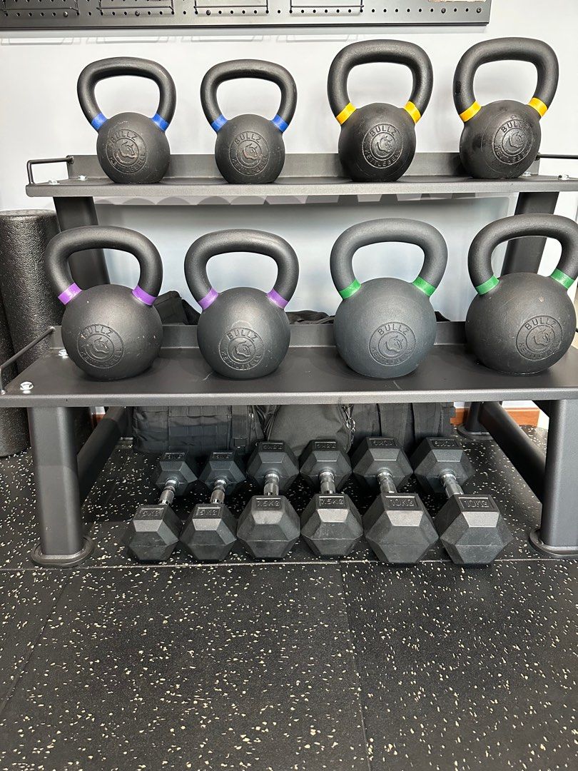KETTLEBELL RACK, Sports Equipment, Exercise & Fitness, Weights ...