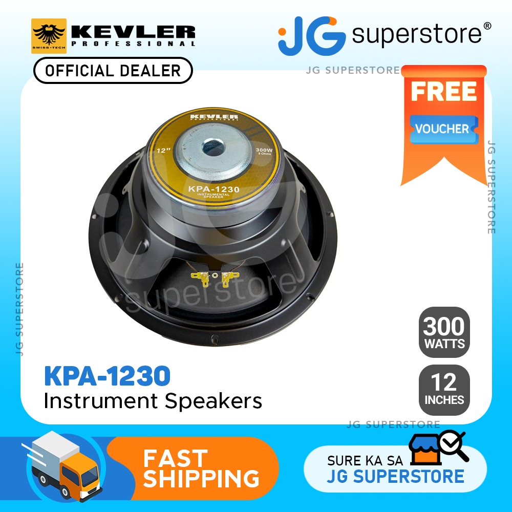 KEVLER KPA Series 12" Diameter Instrument Speakers with 43Hz-4.5KHz ...