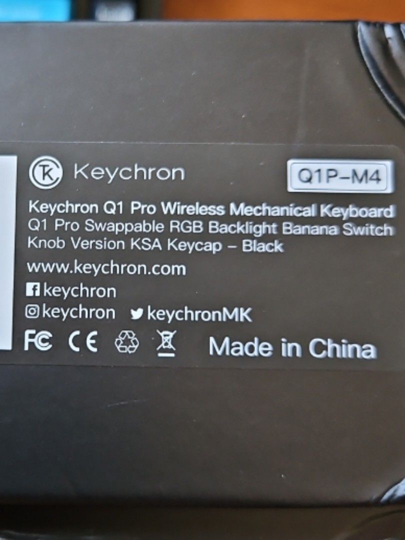 Keychron Q1 Pro, Computers & Tech, Parts & Accessories, Computer ...