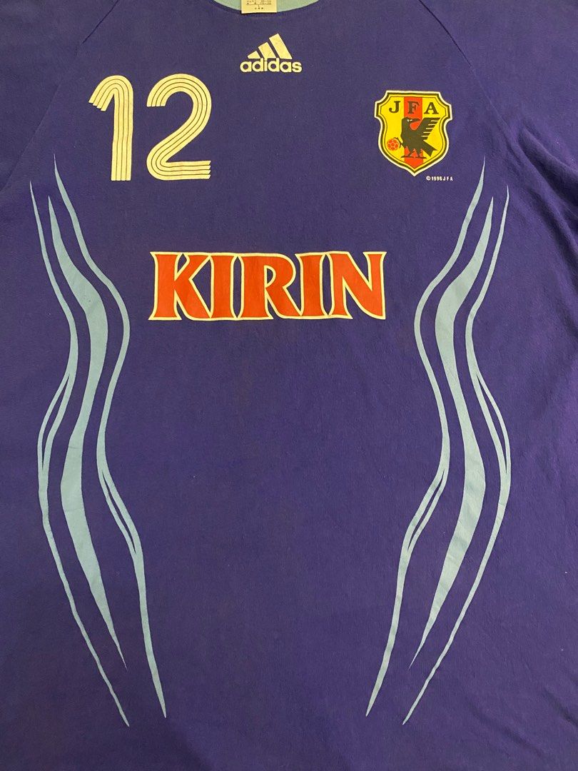 KIRIN JAPAN - ADIDAS T SHIRT, Fesyen Pria, Pakaian , Atasan di Carousell