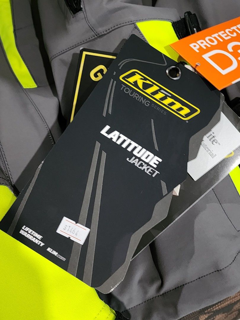 Klim Latitude Touring Jacket XL, Motorcycles, Motorcycle Apparel on ...