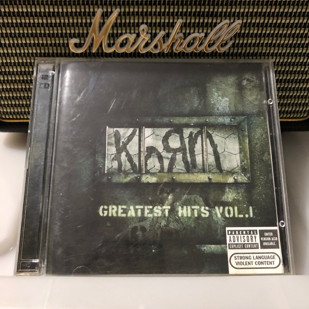 KORN (CD & DVD) - Greatest Hits Vol. 1 (Live In CBGB), Hobbies & Toys ...
