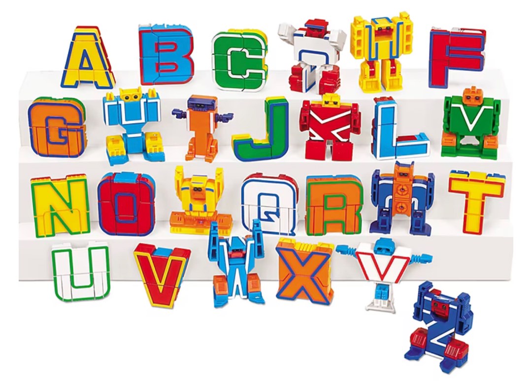 Lakeshore Alphabet Robots Alphabots, Hobbies & Toys, Toys & Games on ...