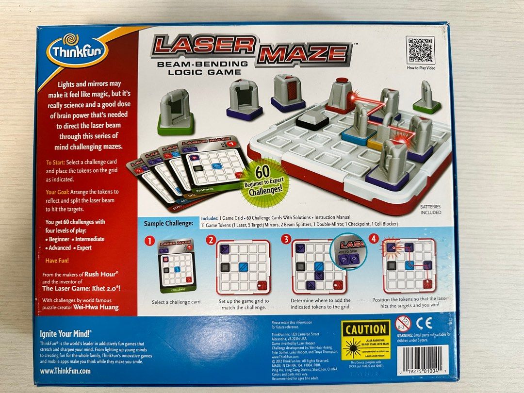 Laser Maze Game, Hobbies & Toys, Toys & Games on Carousell