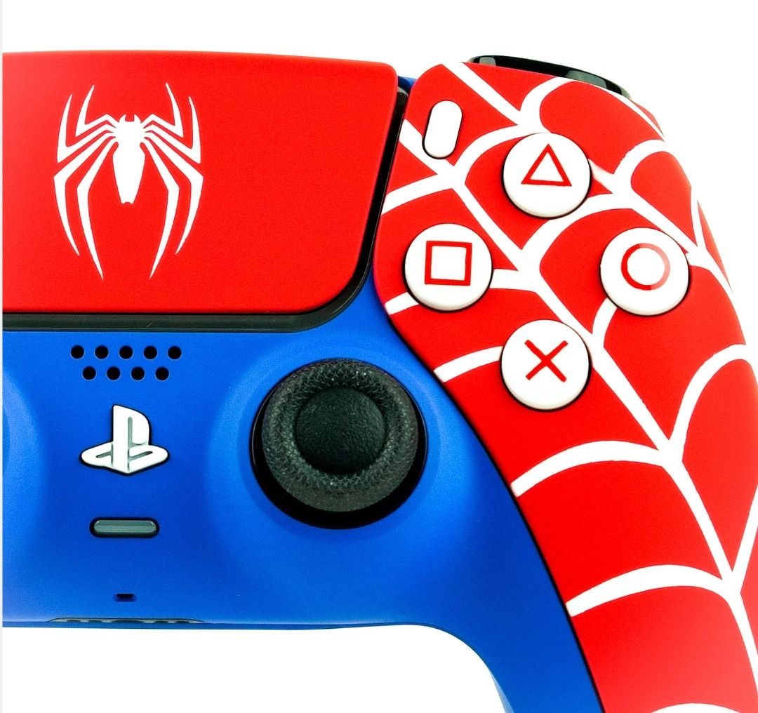 Spider-Man(Classic) Premium PS5 Dualsense Controller, Video Gaming ...