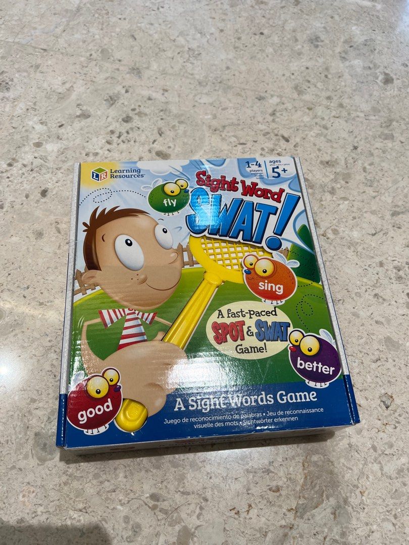 Learning Resources Sight Word Swat, Hobbies & Toys, Toys & Games on Carousell