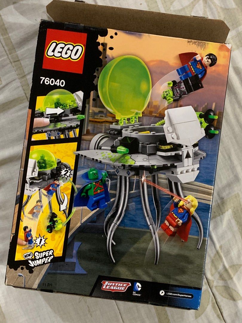 Lego 76040 Brainiac Attack. Released 2015. Retired set NO MINIFIGURES ...