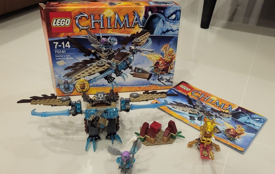 Lego Chima 70141 Vardy's Ice Vulture Glider, Hobbies & Toys, Toys ...