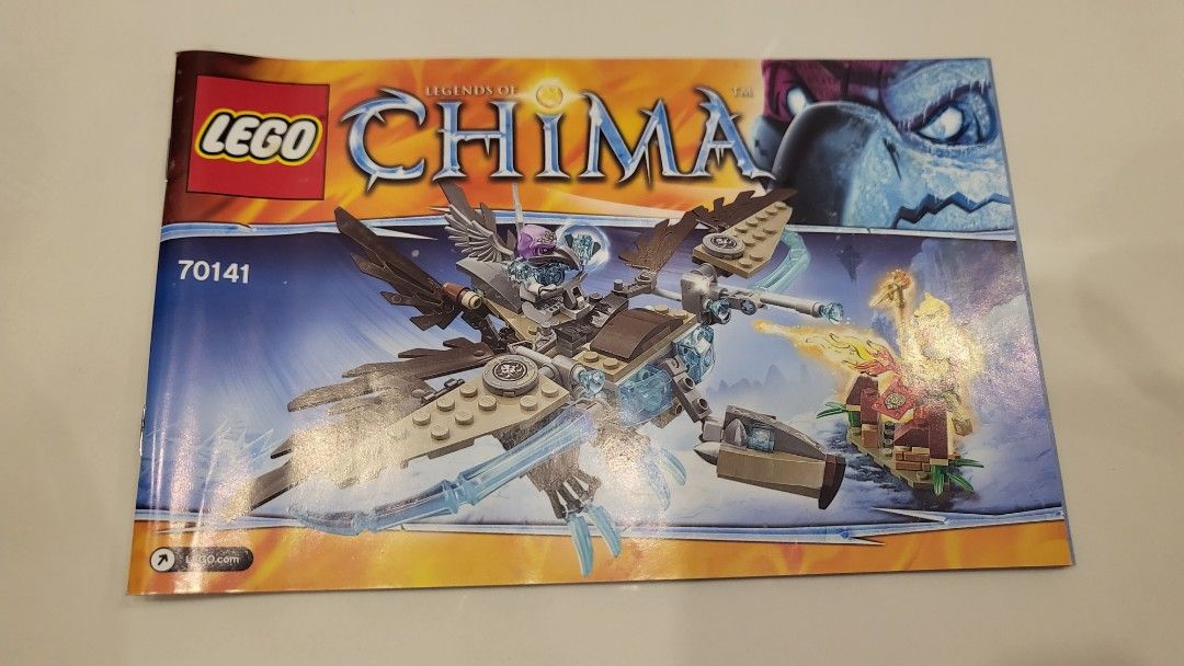 Lego Chima 70141 Vardy's Ice Vulture Glider, Hobbies & Toys, Toys ...