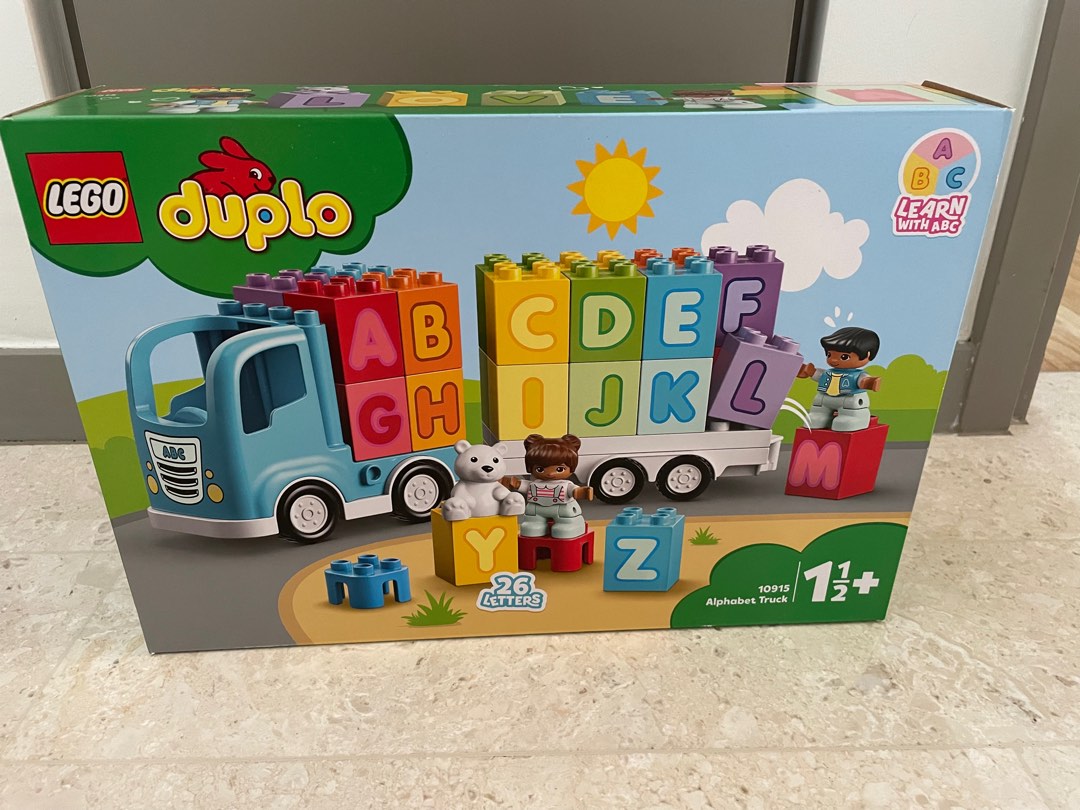 Lego Duplo Alphabet Truck, Babies & Kids, Infant Playtime on Carousell