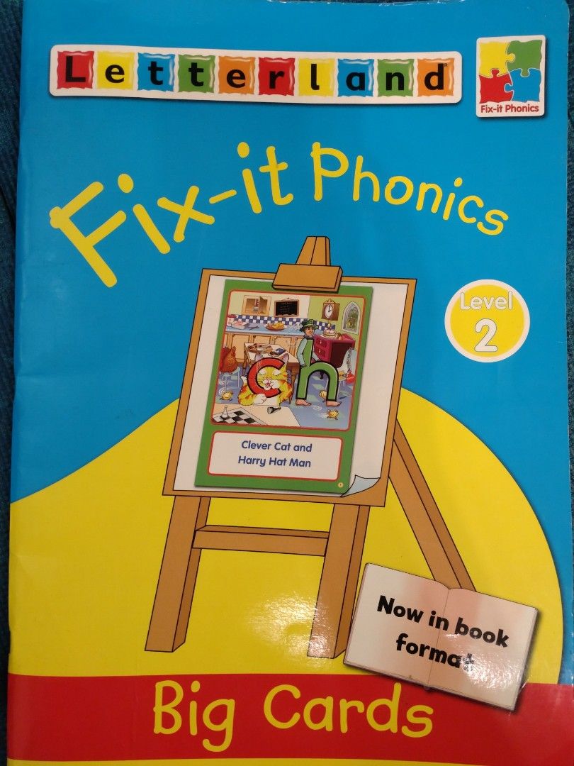 Letterland Fix-Phonics Level 2, 興趣及遊戲, 書本 & 文具, 小朋友書 - Carousell