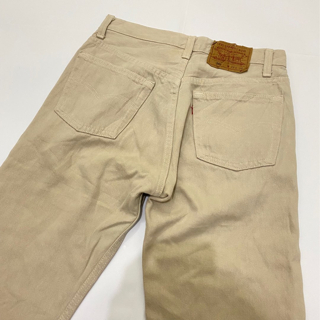 Levis 501 USA, Fesyen Pria, Pakaian , Bawahan di Carousell