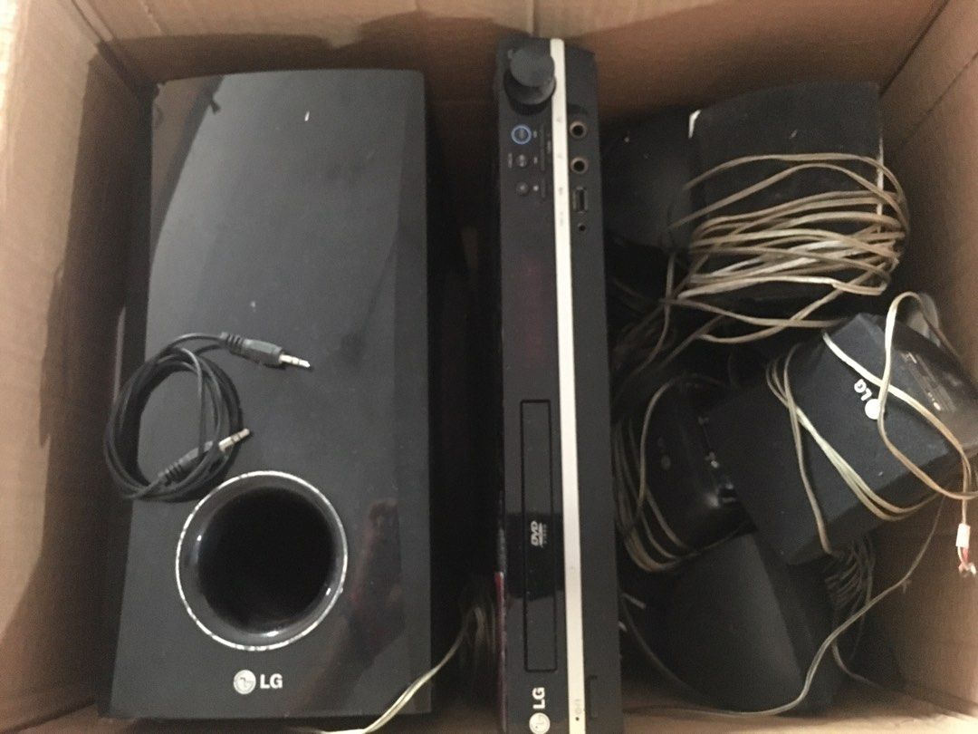 LG Surround Sound System With DVD Player, TV & Home Appliances, TV ...