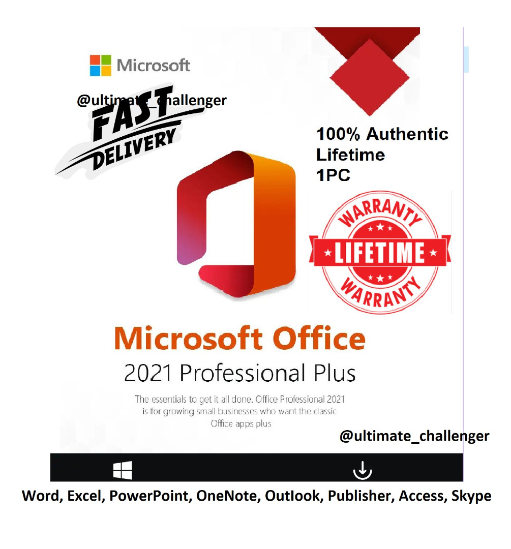 Lifetime Microsoft Office 2021 office latest Activation Product Keys ...