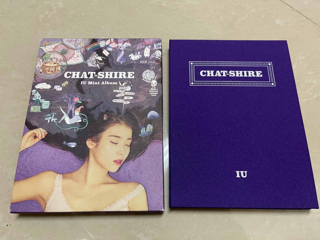 Like new: IU- Chat-Shire album, Hobbies & Toys, Music & Media, CDs & DVDs on Carousell