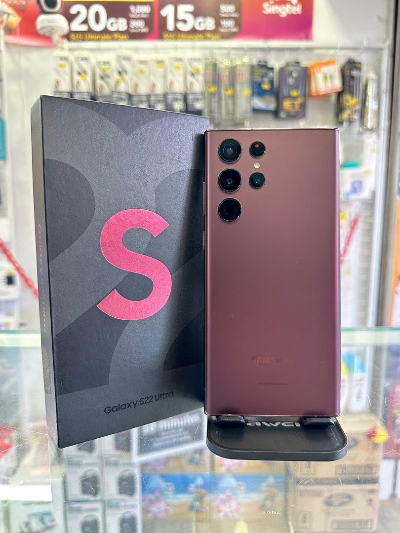 Like New Samsung Galaxy S22 Ultra 5G 512GB, Mobile Phones & Gadgets ...