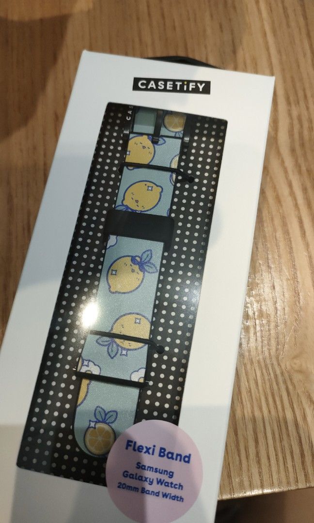 Limited edition CASETify Samsung galaxy watch flexi band, Mobile Phones ...