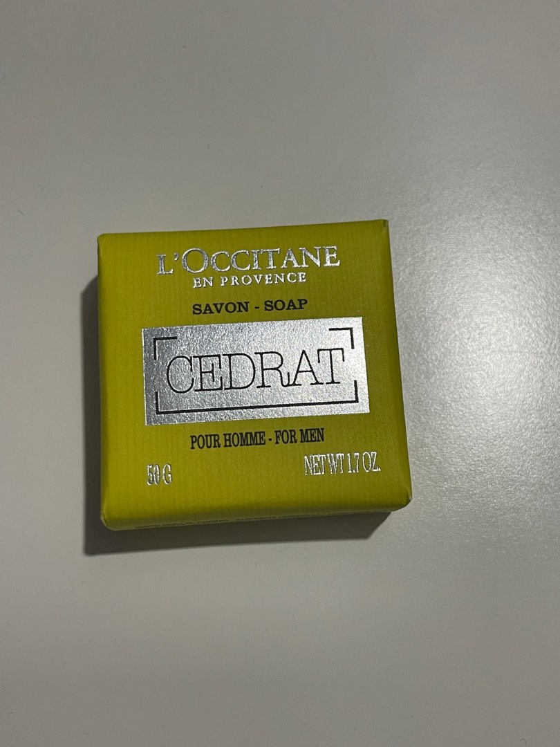 Loccitane Soap Bar Cedrat Pour Homme for Men, Beauty & Personal Care ...