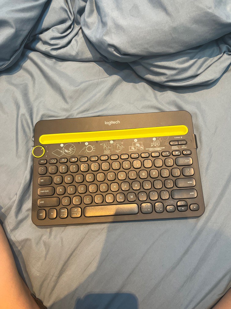 Logitech Bluetooth keyboard, Computers & Tech, Laptops & Notebooks on ...