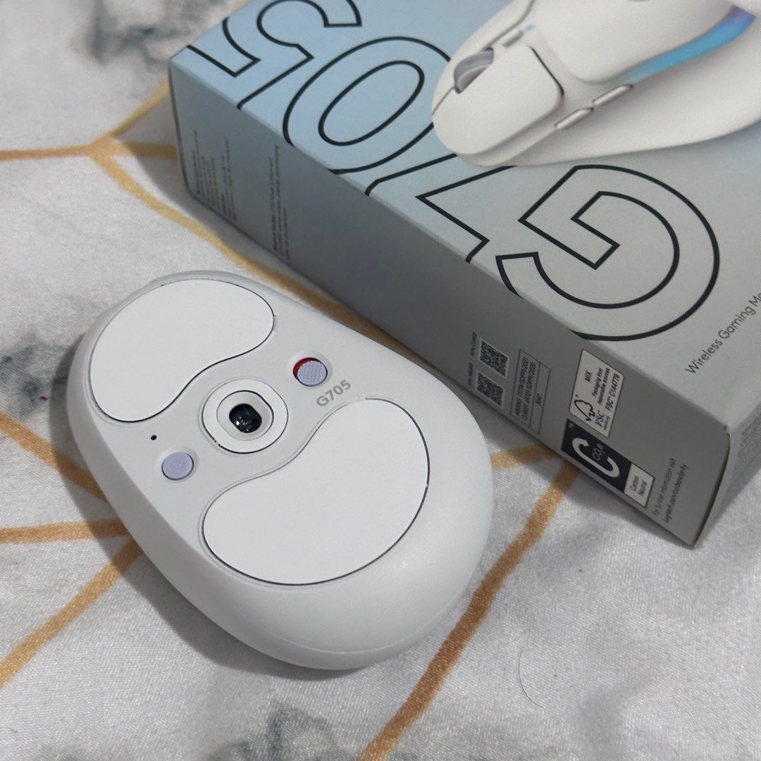 Logitech RGB Gaming Mouse M750 G304 G705 Aurora Collection on Carousell