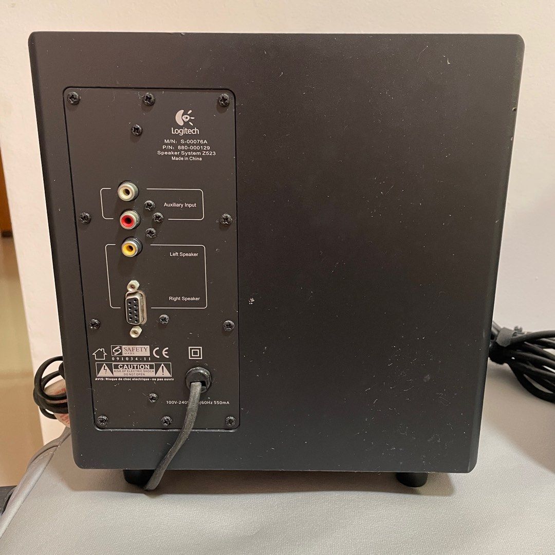 Logitech Z523 Speakers with Subwoofer, Audio, Soundbars, Speakers ...