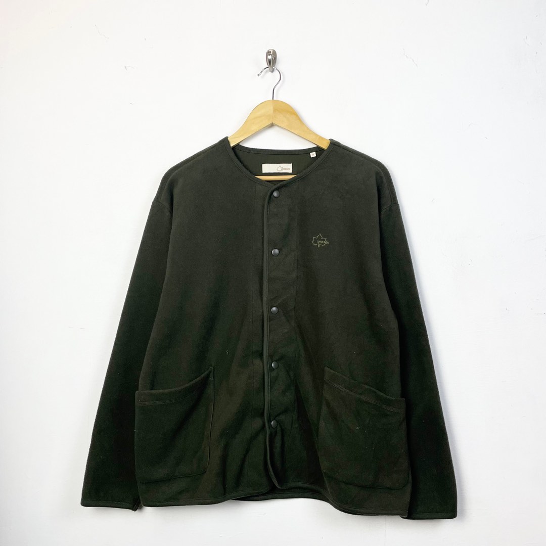 Logos Days buttoned up Fleece Jacket, Men's Fashion, Coats, Jackets and ...