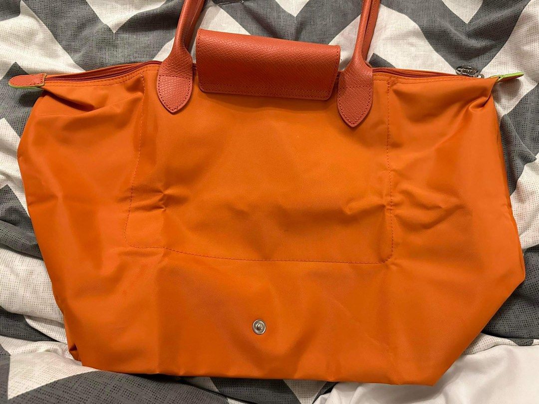 Longchamp Le Pliage Large Orange on Carousell