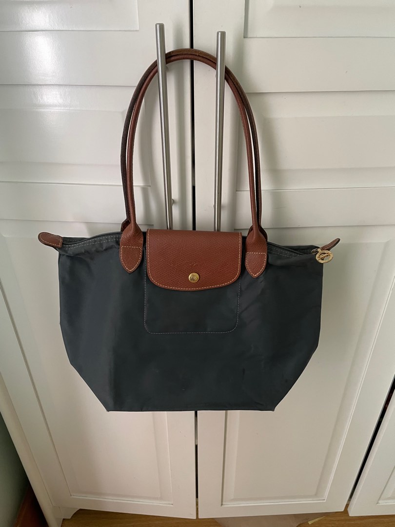 Longchamp Le pliage Navy Blue Small on Carousell