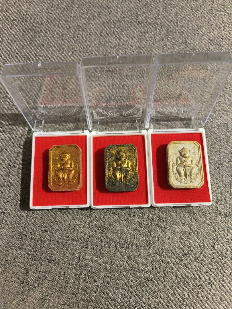 LP Anan Lin Hoe Monkey Thai Amulet Without Casing, Hobbies & Toys ...