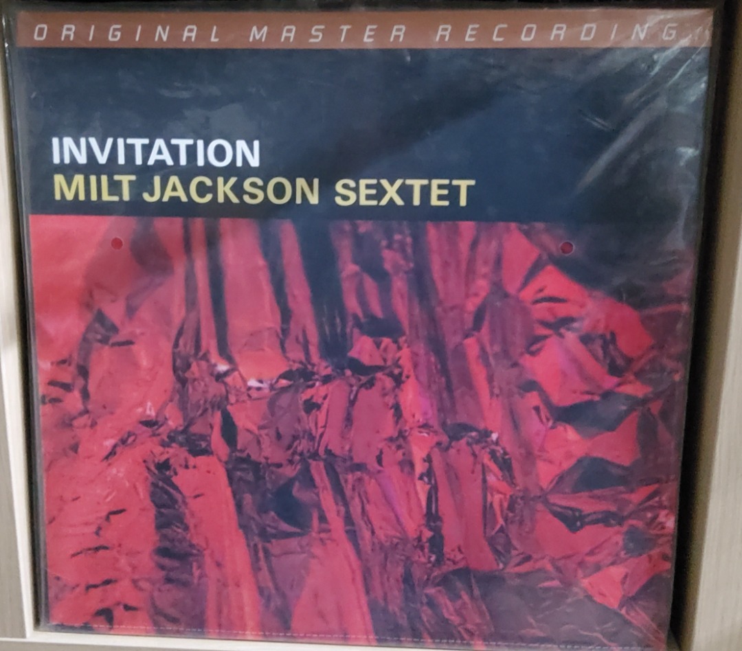 Lp Original Master Recording Milt Jackson Invitation Numbered Ltd ...