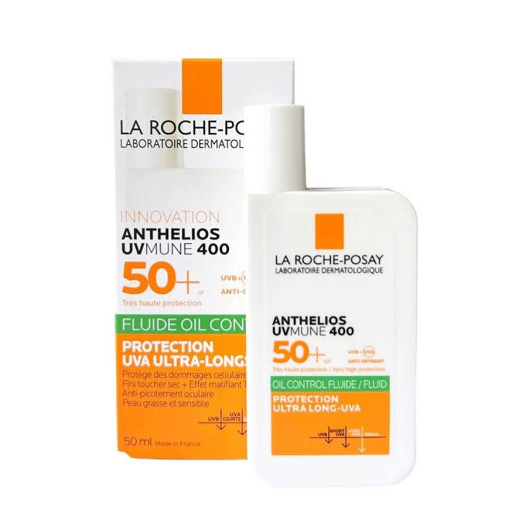 LRP Anthelios UVMune 400 Fluid Oil Control SPF 50+, Beauty & Personal ...