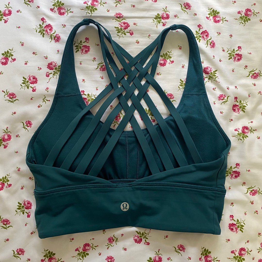 lululemon sports bra, Women's Fashion, Activewear on Carousell