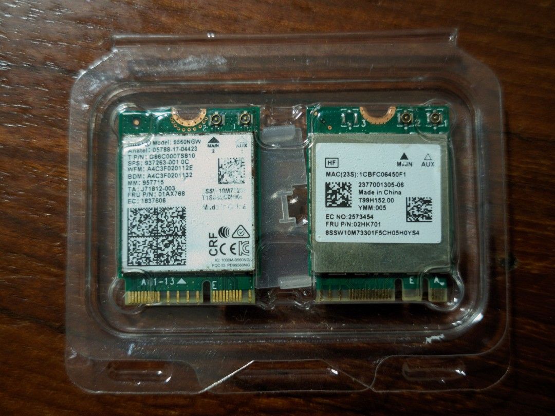 M.2 Wifi Cards, Computers & Tech, Parts & Accessories, Computer Parts ...