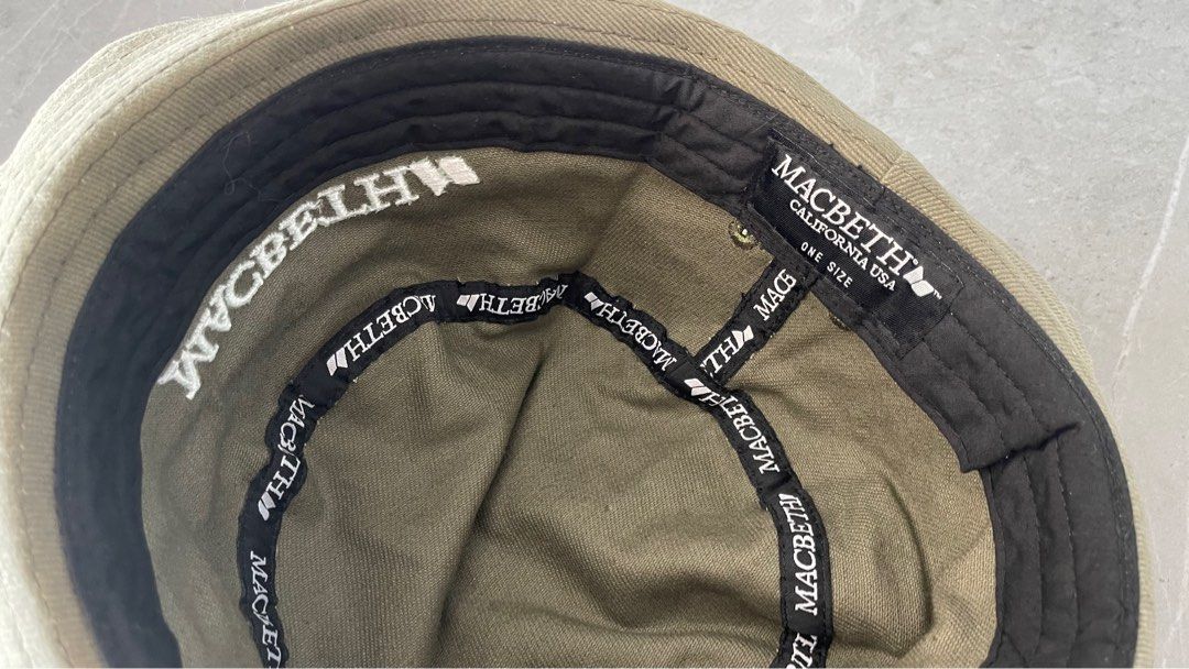 Macbeth Hat, Men's Fashion, Watches & Accessories, Caps & Hats on Carousell