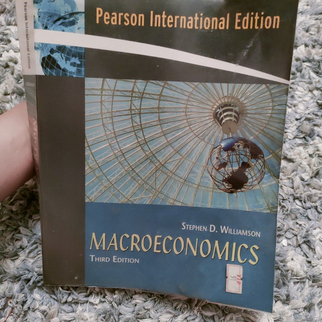 Macroeconomics 3rd Edition Pearson International Edition, Hobbies ...