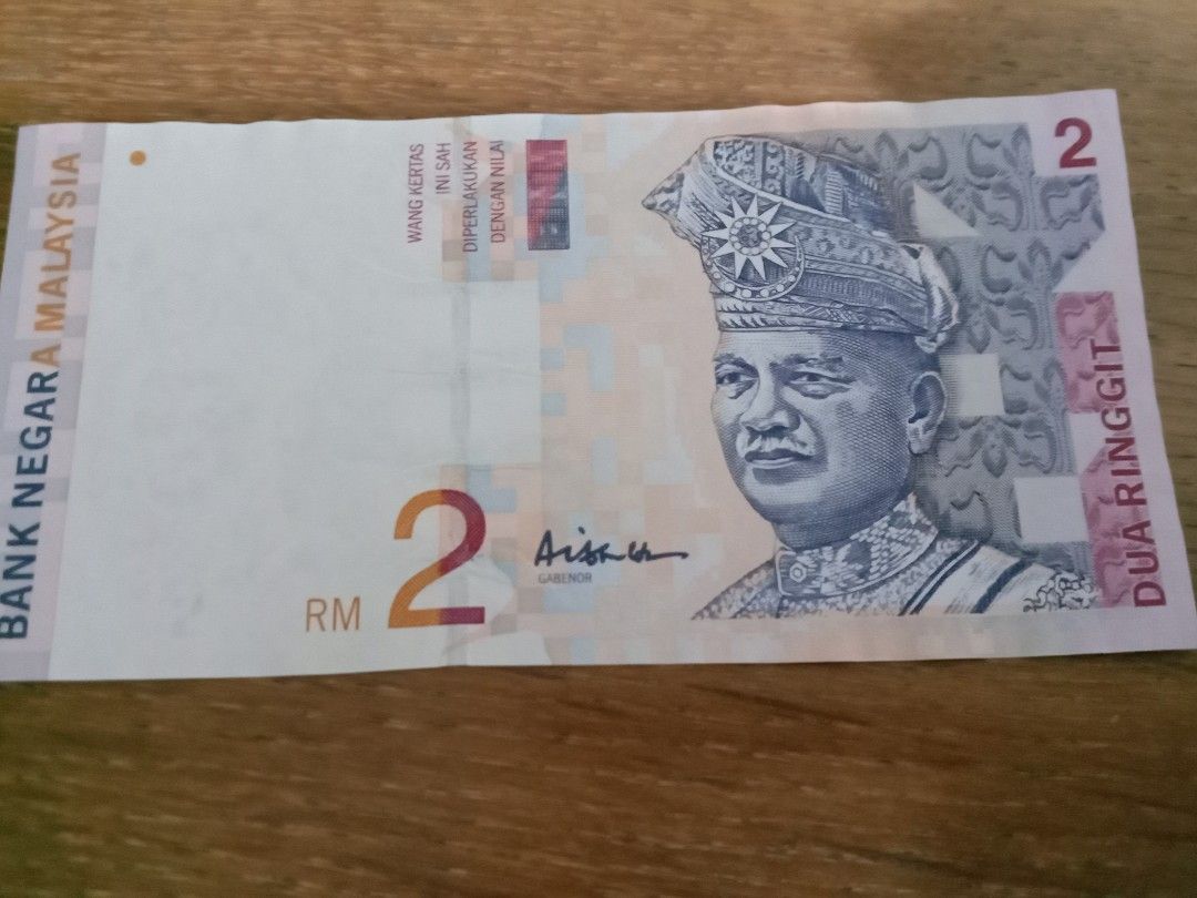 Malaysia 2 ringgit, Hobbies & Toys, Memorabilia & Collectibles, Currency on Carousell