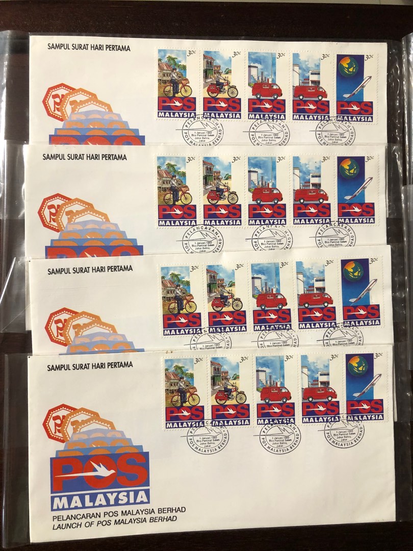 Malaysia First Day Covers 34-piece bundle, Hobbies & Toys, Memorabilia ...